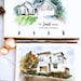 Custom House Sketch Key Holder Personalized Key Rack for Wall With ...