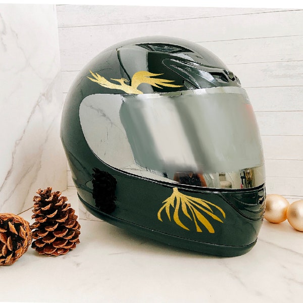 Motorcycle Helmet Decal - Etsy