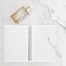 Workout Journal Personalize Fitness Planner Notebook Fitness Log Book ...