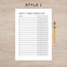 Daily Task Checklist Printable, to Do List Template, Plan Your Daily ...