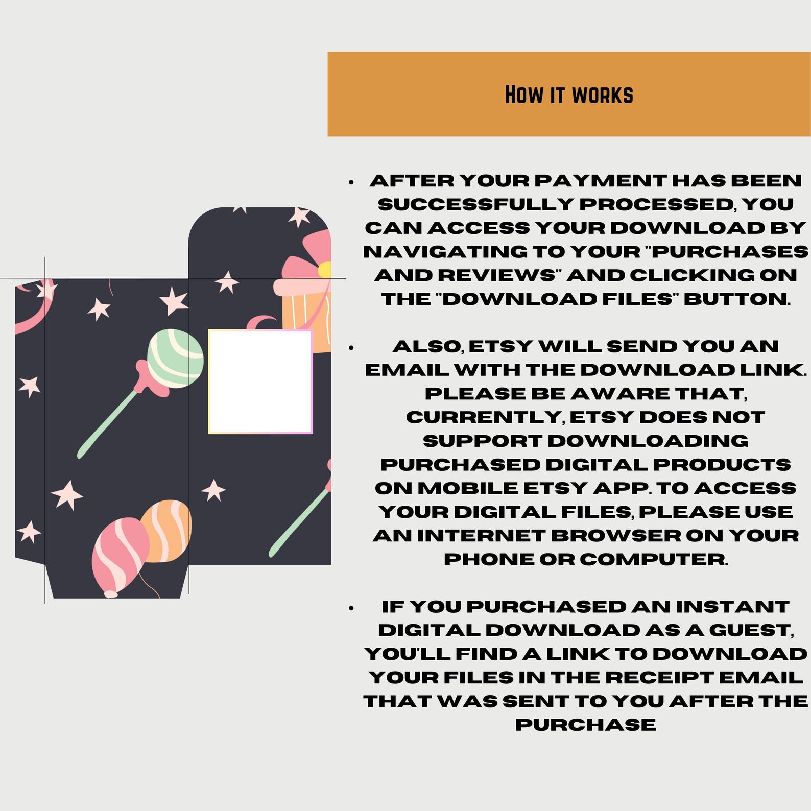 Birthday Gift Money Envelope Printable, Kids Cash Present, DIY Cash ...