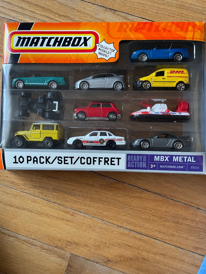 Matchbox 10 Pack Collection - Etsy