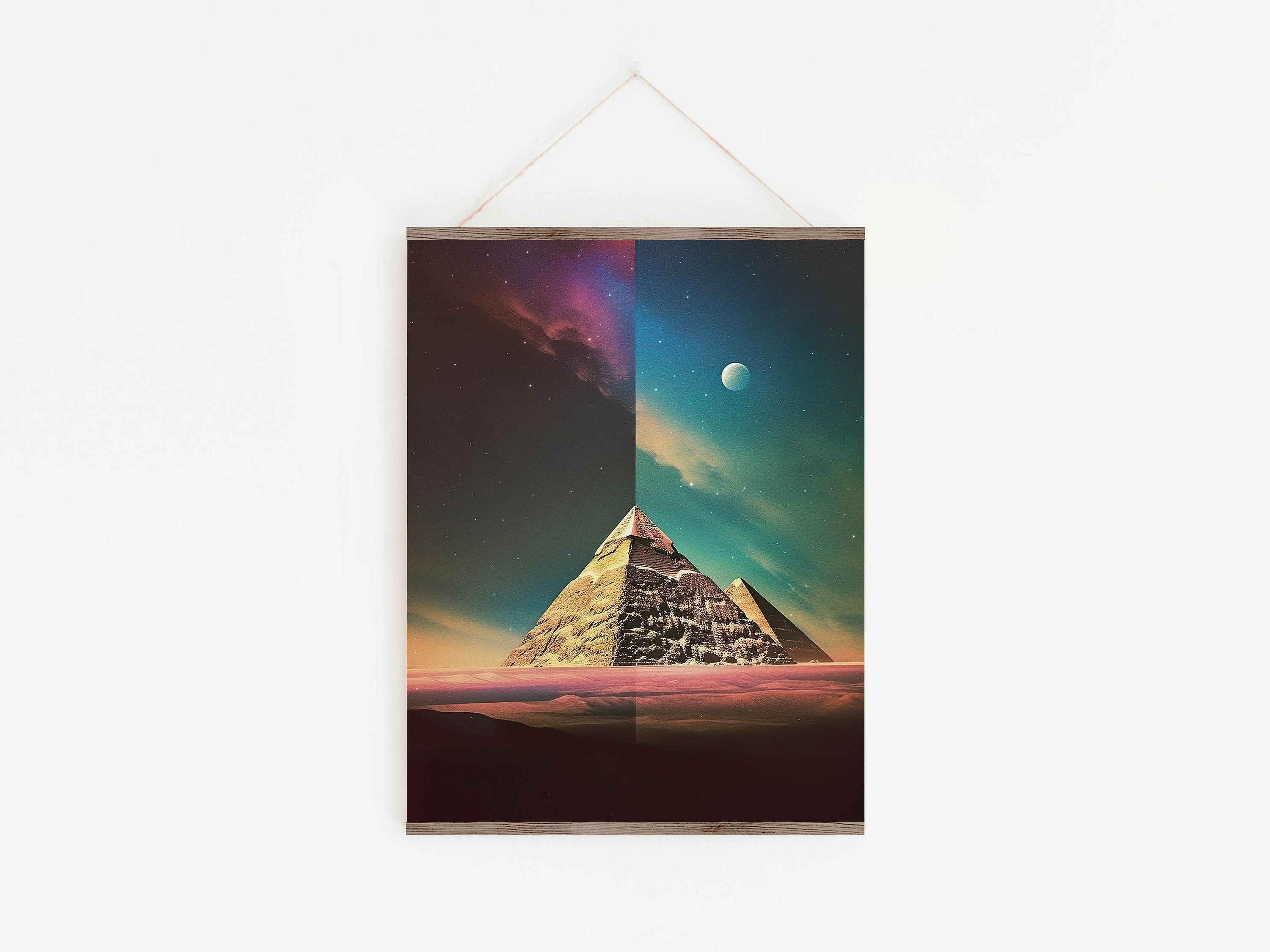 Pyramid Rainbow Gradient PRINTABLE | Photography | Album Art, Trippy ...