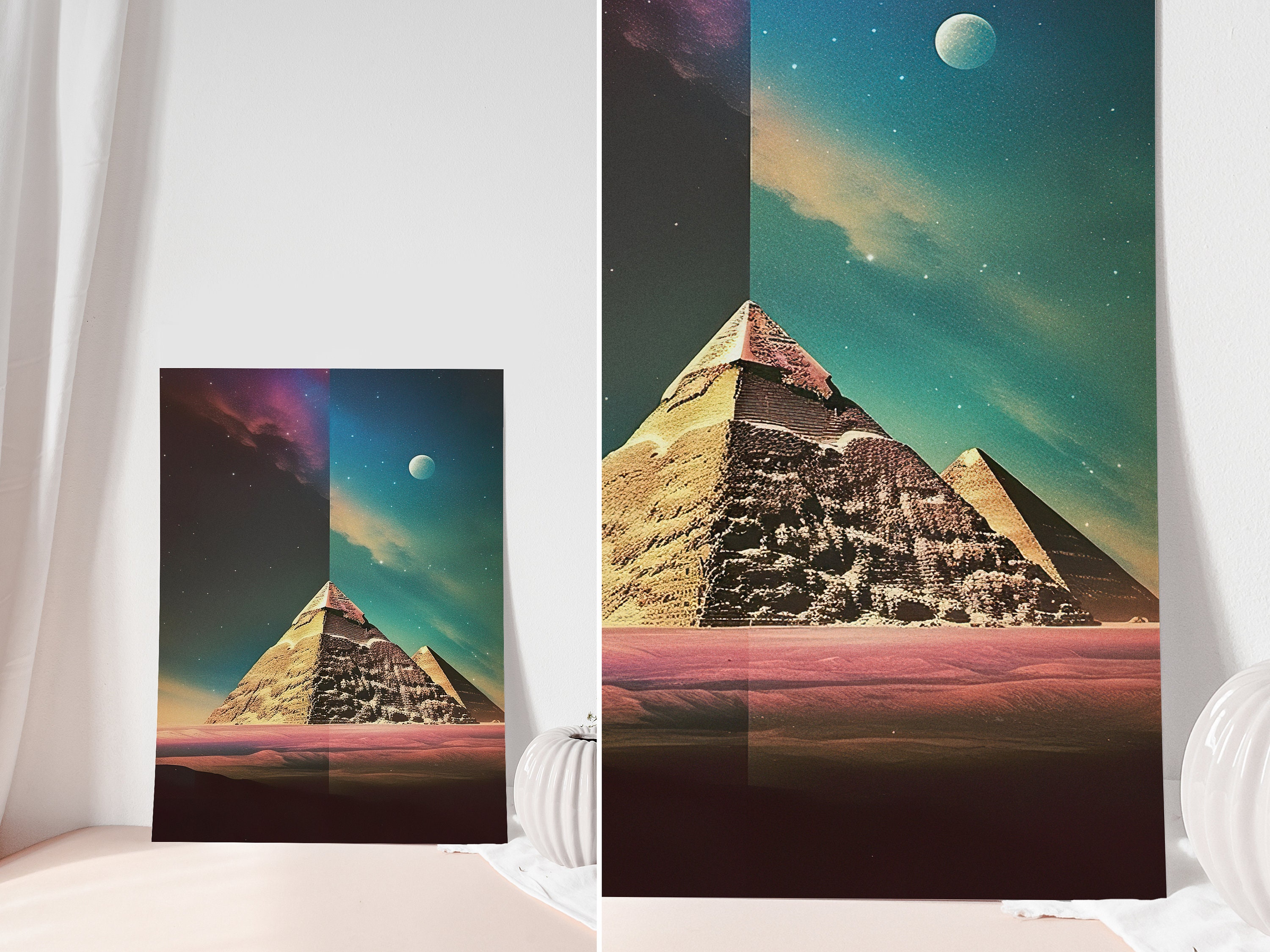 Pyramid Rainbow Gradient PRINTABLE | Photography | Album Art, Trippy ...