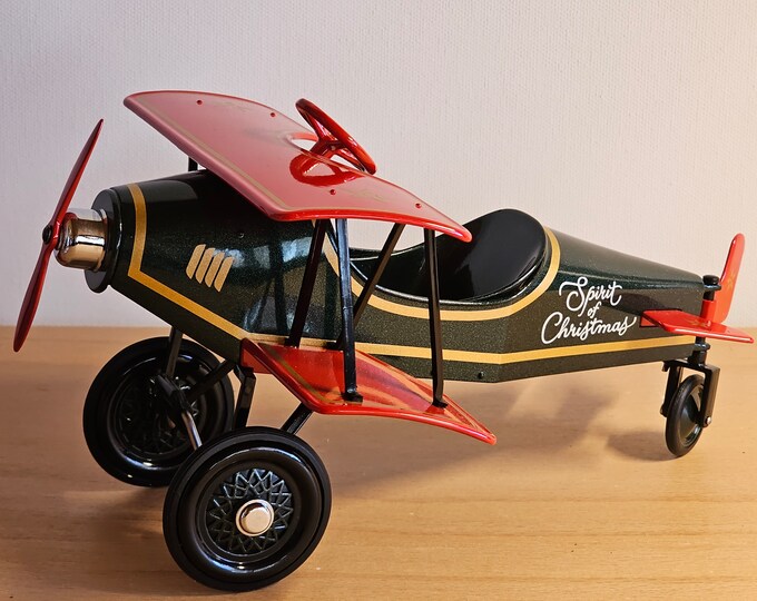 Kiddie Car Classics Pedal Car Custom Biplane Vintage Hallmark Spirit of ...