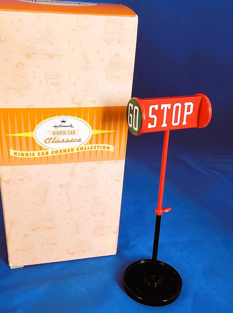 Hallmark Stop Sign Kiddie Car Corner Classics Collection 1999 - Etsy