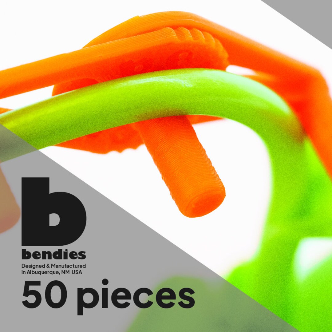 50 Bendies Adjustable Plant Clip Low Stress Training Stem Benders for ...