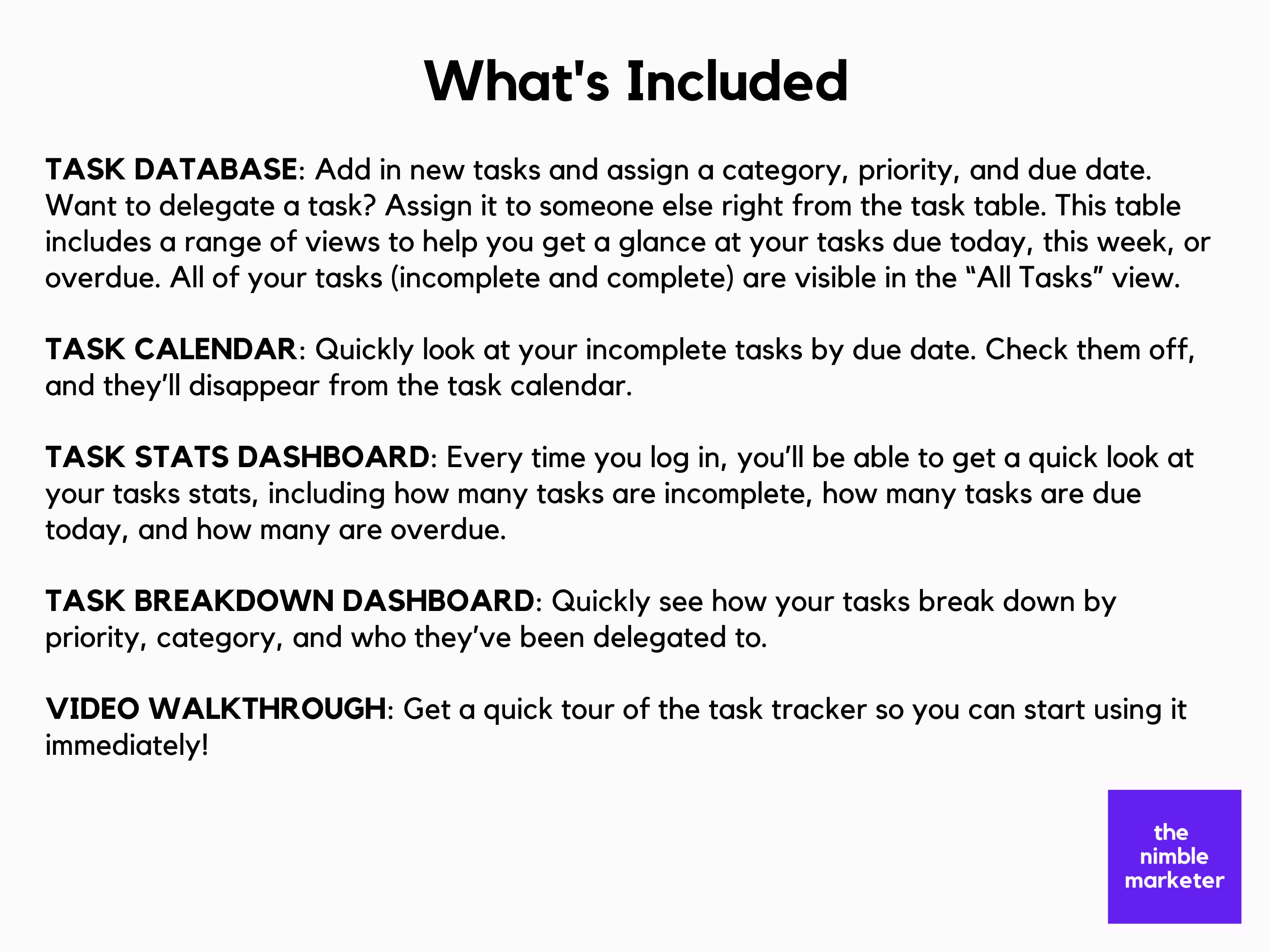 Task Tracker Notion Template |to-do List Planner | Notion Task ...