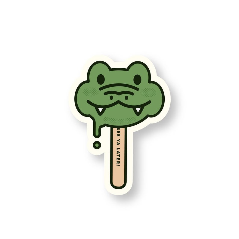Gator Pop Sticker - Etsy