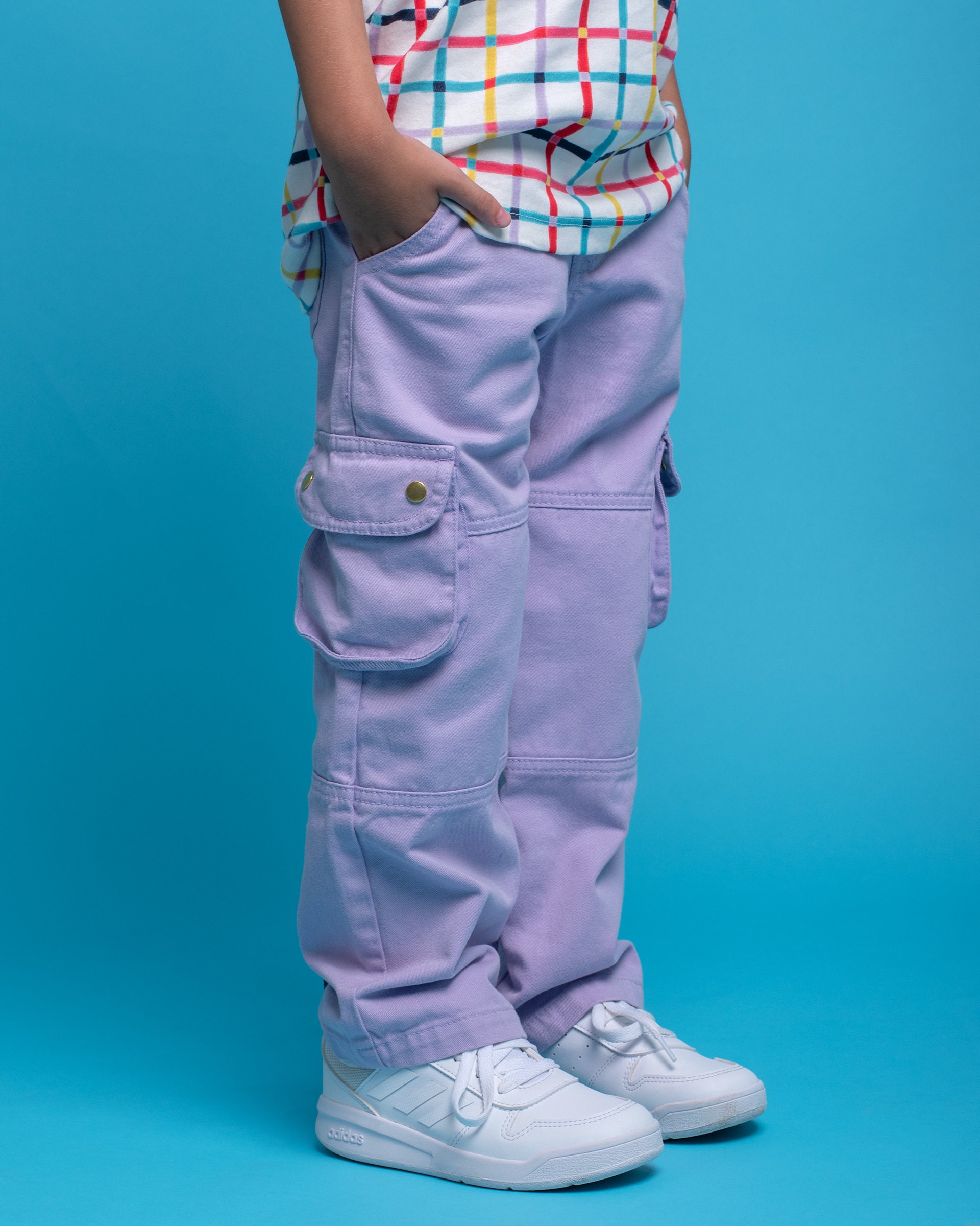 Kids Cargo Pants, Gender-neutral Lavender Cargo Pants for Kids - Etsy