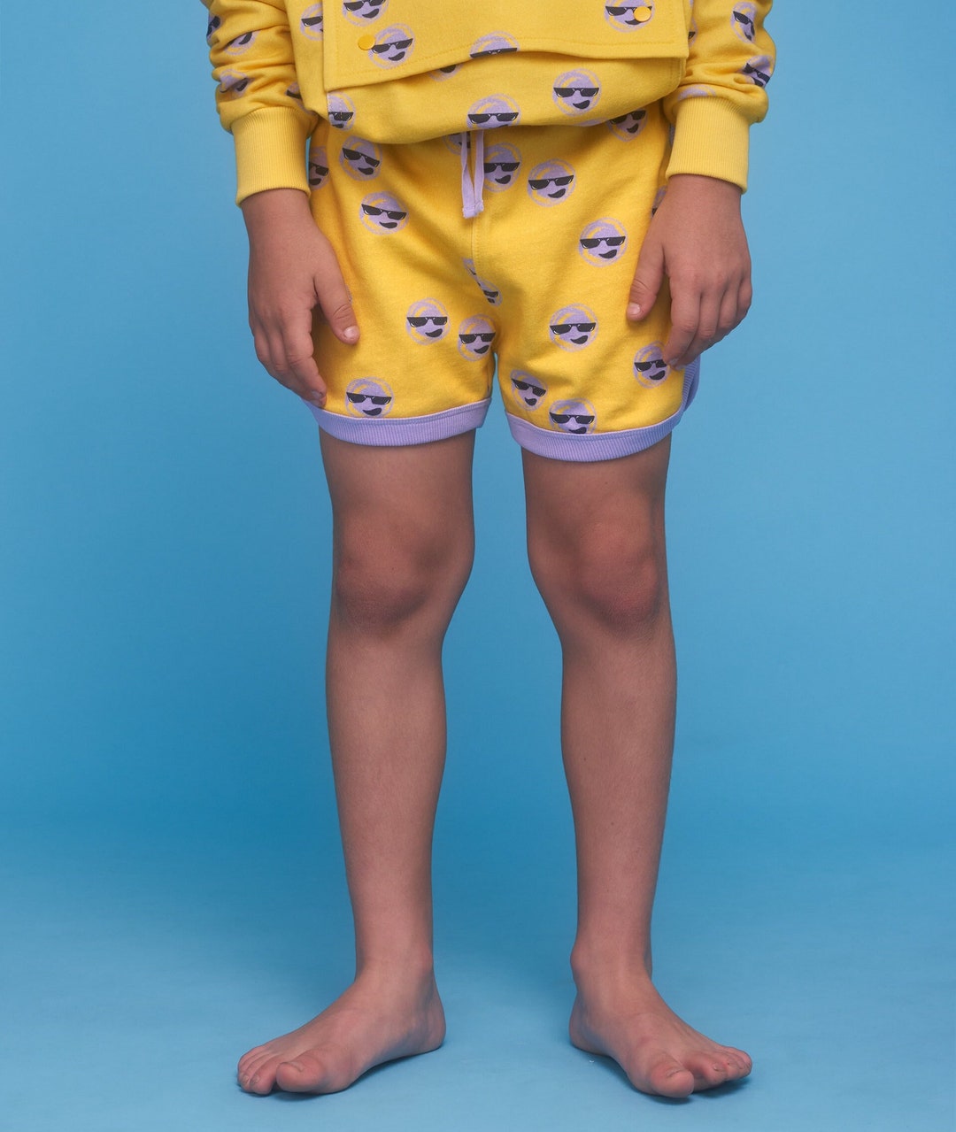 Gender-neutral Kids Retro Shorts, Organic Cotton Kids Retro Shorts ...