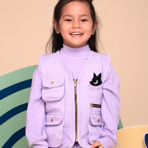 Kids Utility Vest, Gender-neutral, Lavender Explorer Vest for Boys and ...