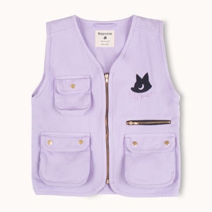Kids Utility Vest Gender-neutral Lavender Explorer Vest for - Etsy