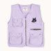 Kids Utility Vest Gender-neutral Lavender Explorer Vest for - Etsy