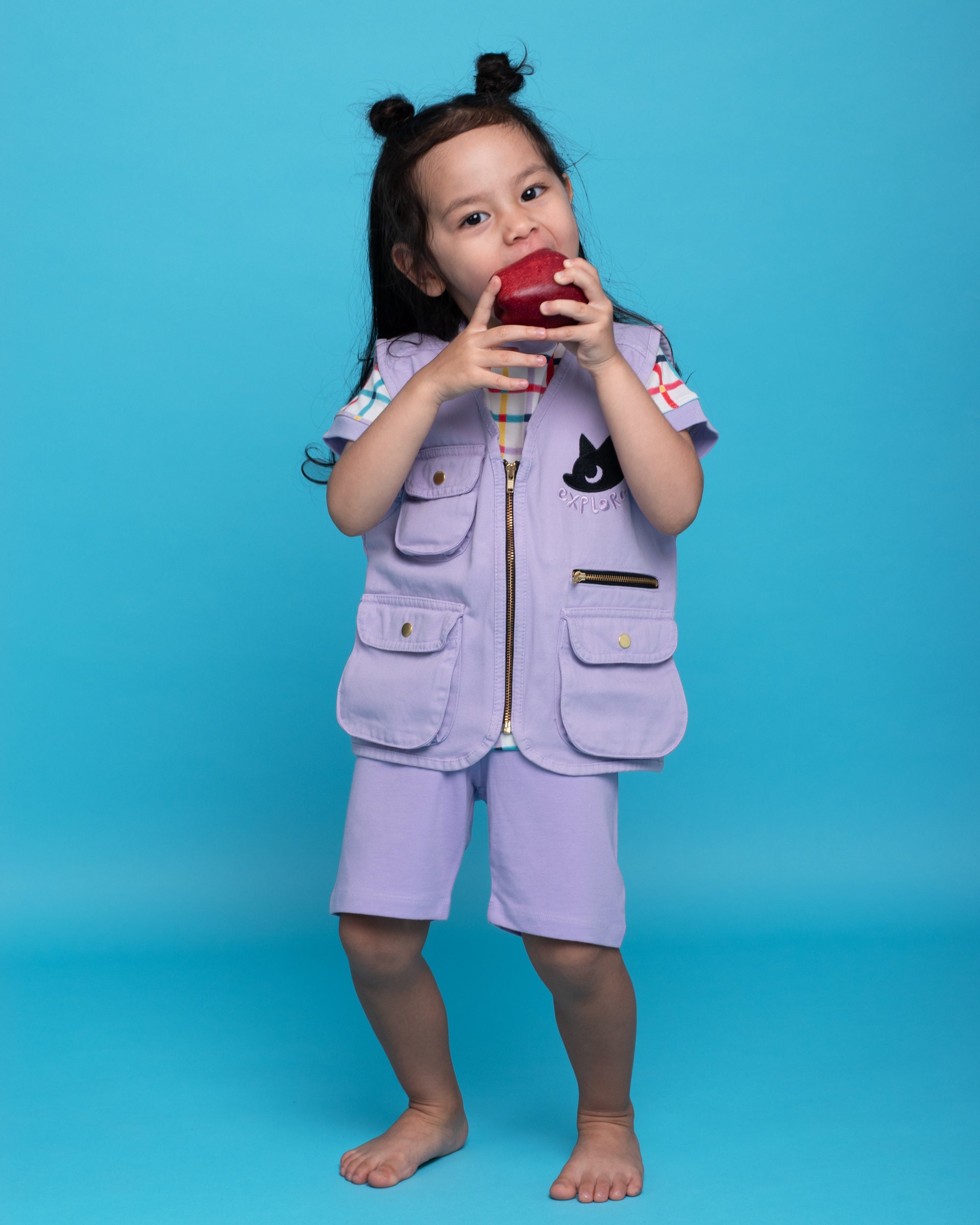 Kids Utility Vest Gender-neutral Lavender Explorer Vest for - Etsy