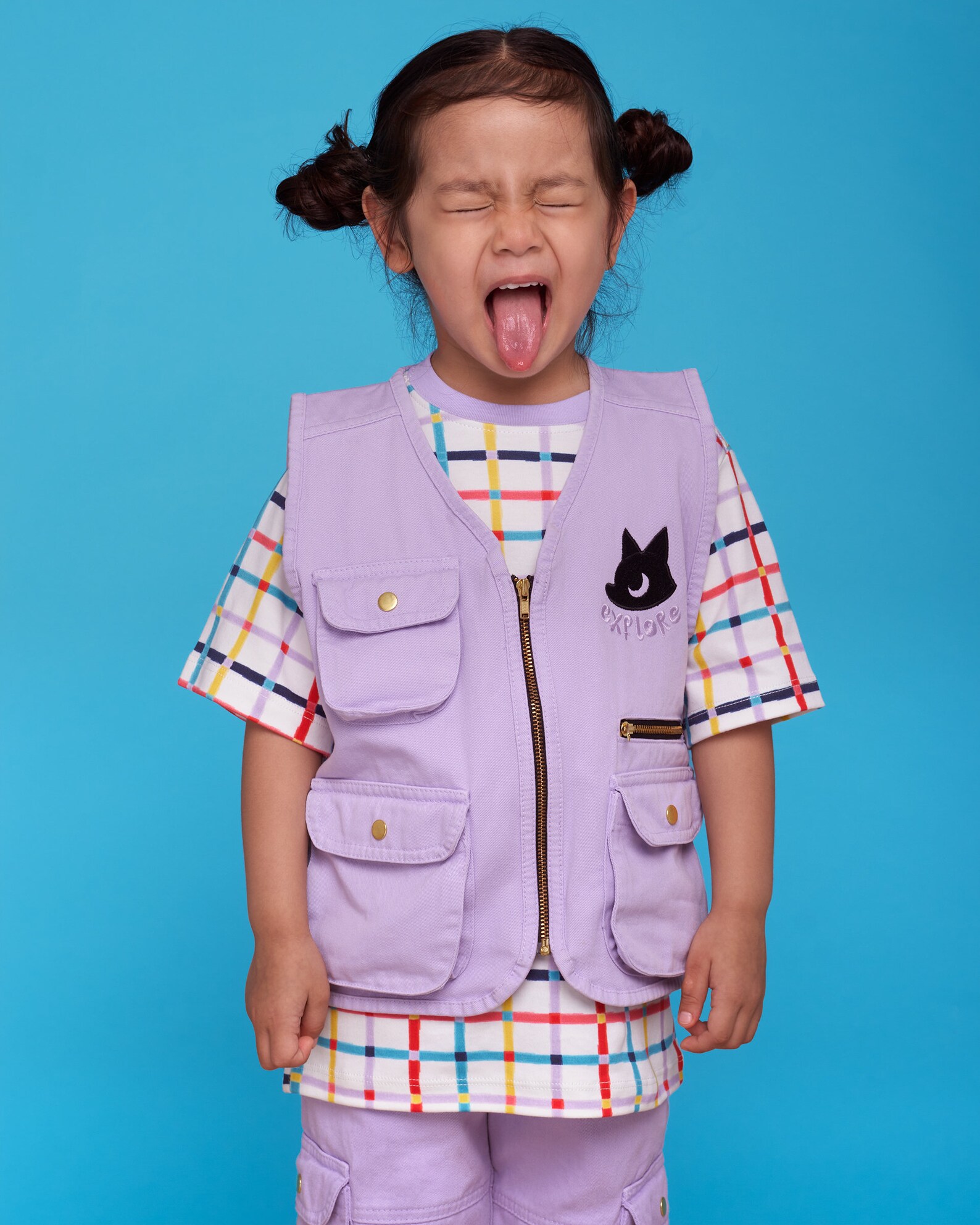 Kids Utility Vest Gender-neutral Lavender Explorer Vest for - Etsy