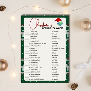 Christmas Games Digital Download Game Christmas Party Games Holiday ...