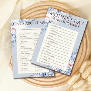 Mother's Day Games Printable Mothers Day Word Search, Mother's Day ...