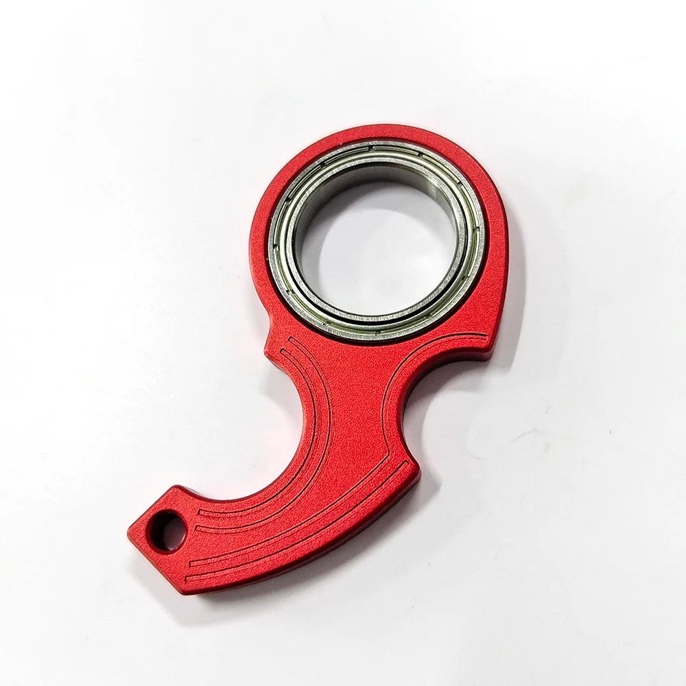 Metal Karambit Spinner Style Fidget Spinner Keychain, Anti Anxiety Toy ...