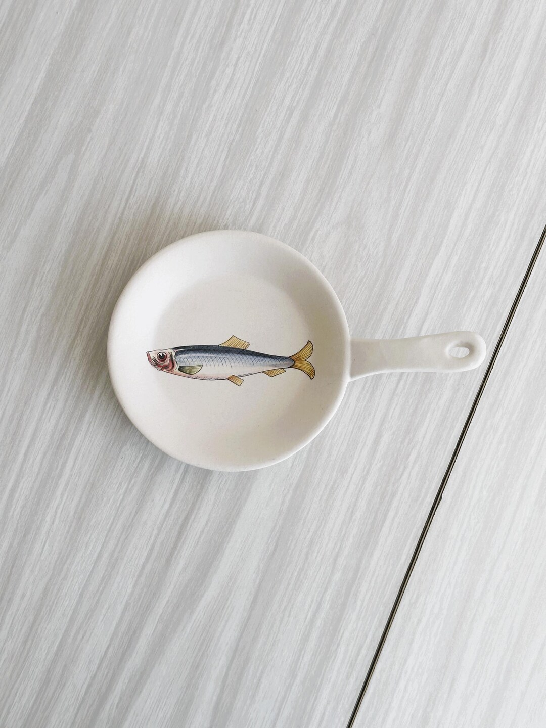 Hand-painted Ceramic Fish Bowl, Fun Wall Decor, Original Trinket Dish ...