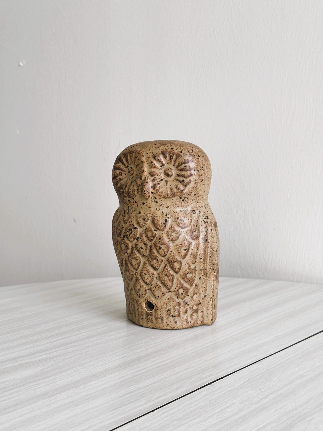 Ceramic Owl Wall-mounted String Holder, Rustic Decorative Item, Vintage ...