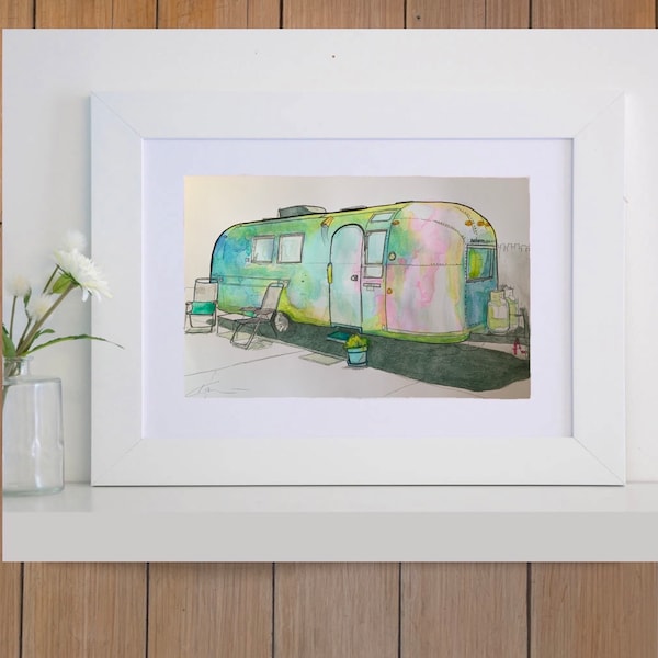 Airstream Art - Etsy