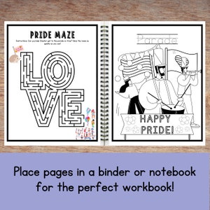Kids Pride Month Worksheets | Coloring Page | Elementary | LGBTQ ...