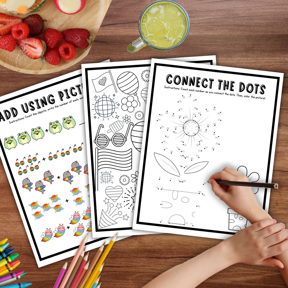 Kids Pride Month Worksheets | Coloring Page | Elementary | LGBTQ ...