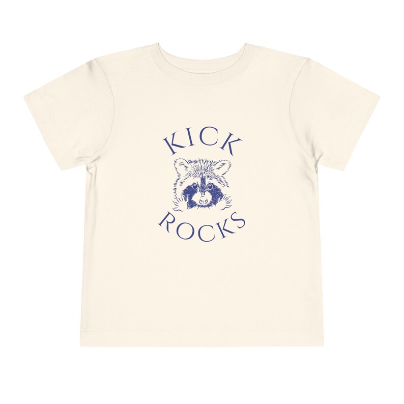 Kick Rocks Tshirt Funny Toddler Shirt Modern Graphic Tee for Kids Cute ...