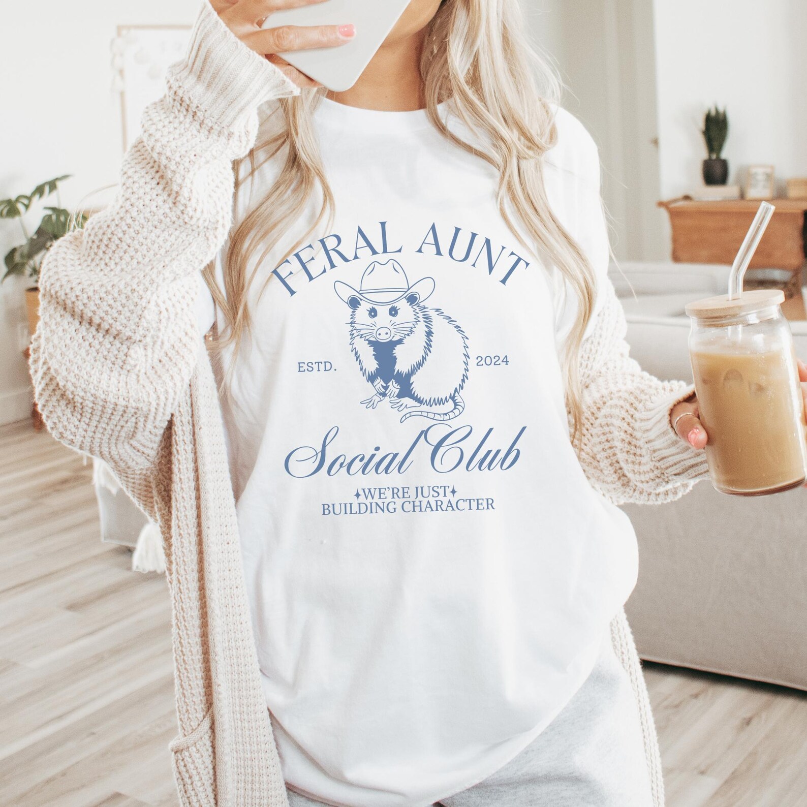Feral Aunt Social Club Old Money Aesthetic Feral Tee Feral Shirt ...
