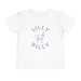 Silly Billy Tshirt Funny Toddler Shirt Modern Graphic Tee for Kids Cute ...