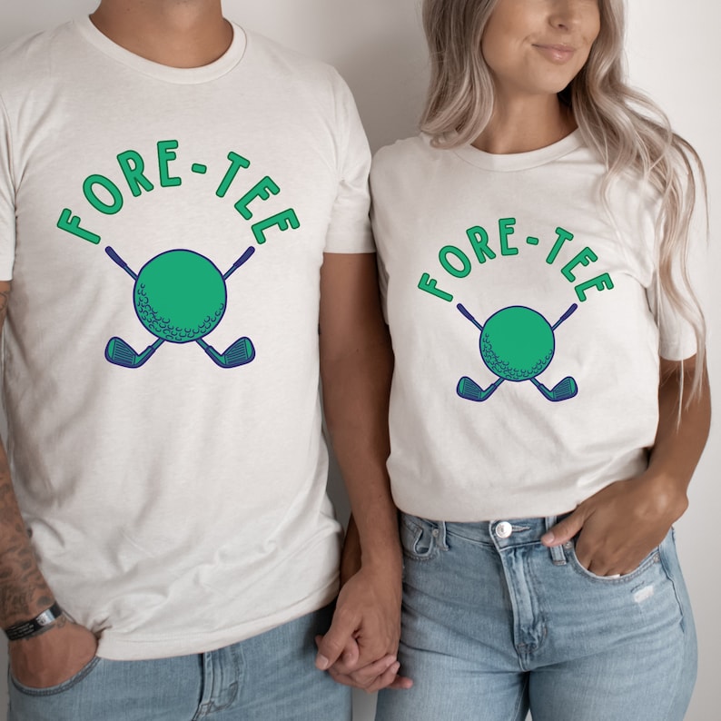 Fore-tee 40th Golf Birthday Shirt Par-tee Shirt Golf Birthday Tshirt ...