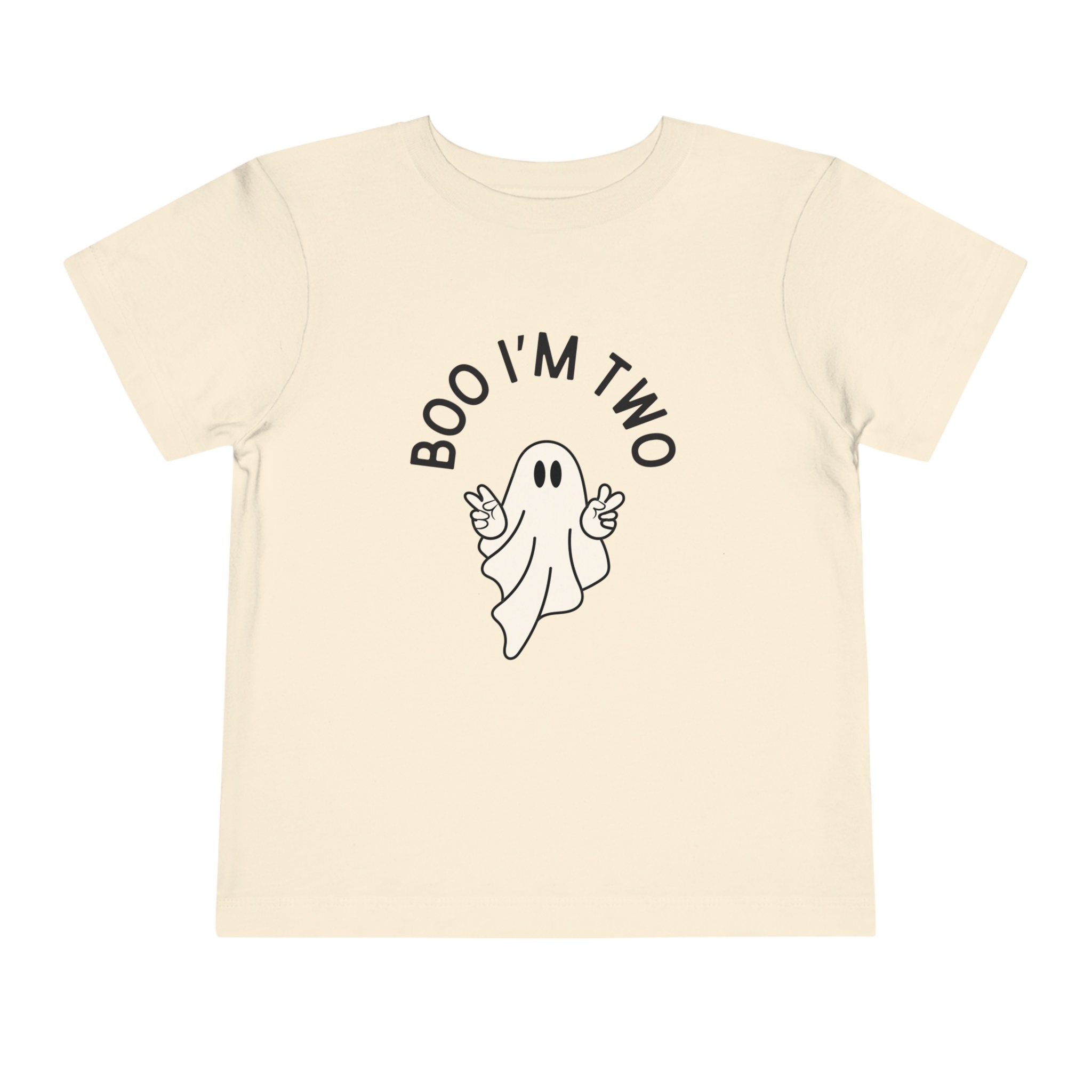 Boo I'm Two Second Birthday Shirt Halloween 2nd Birthday Shirt Toddler ...