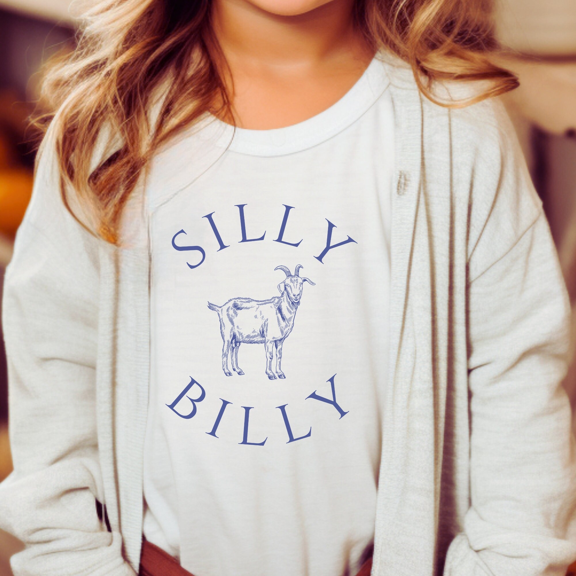 Silly Billy Tshirt Funny Toddler Shirt Modern Graphic Tee for Kids Cute ...