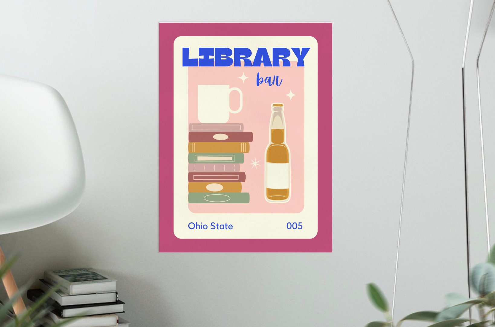 Ohio State Buckeyes Print, Columbus Ohio, Digital Print, College Poster ...