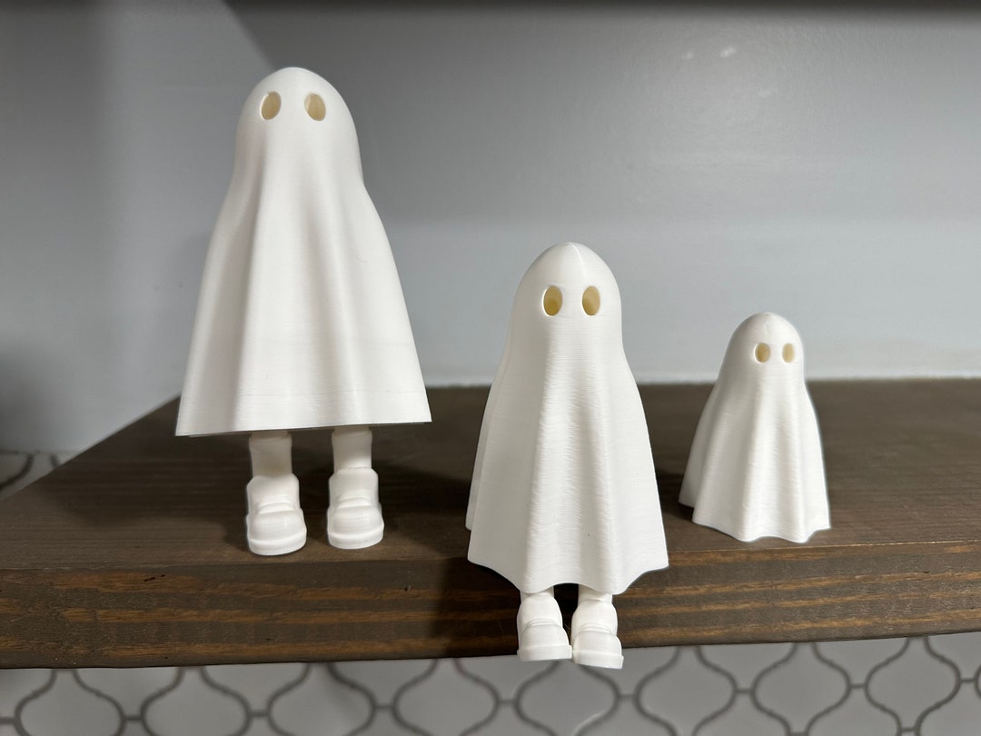 3D Printed Ghost With Legs - Etsy
