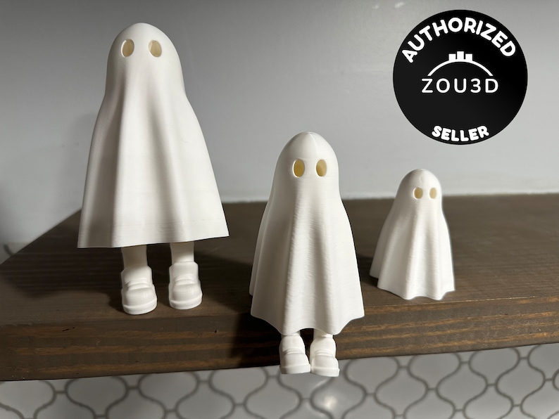 3D Printed Ghost With Legs - Etsy