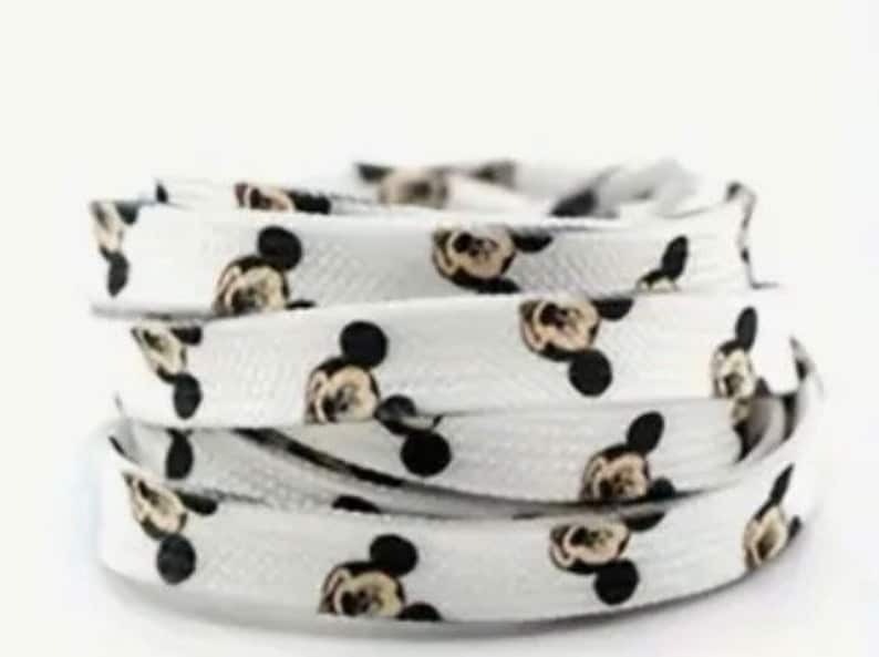 Disney Mickey Mouse Character Shoes Laces - Etsy