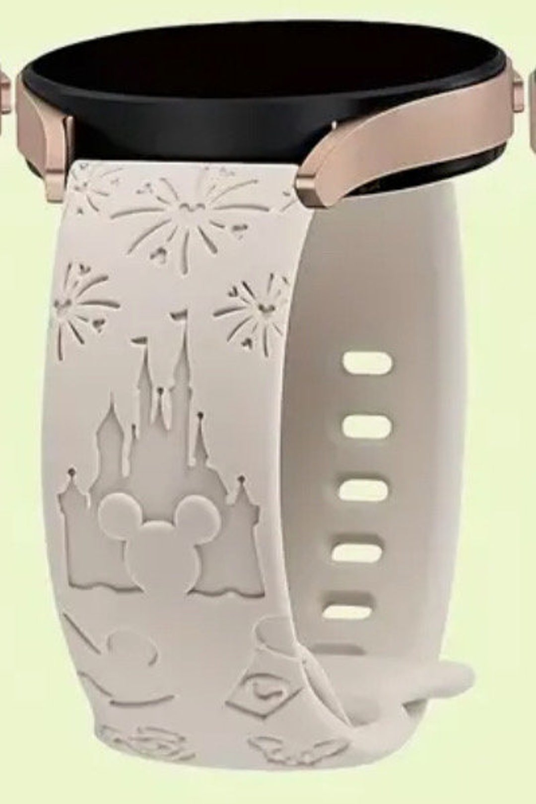 Disney Castle Silicone 20mm Strap, for Samsung Galaxy Watch 6/5/4 ...