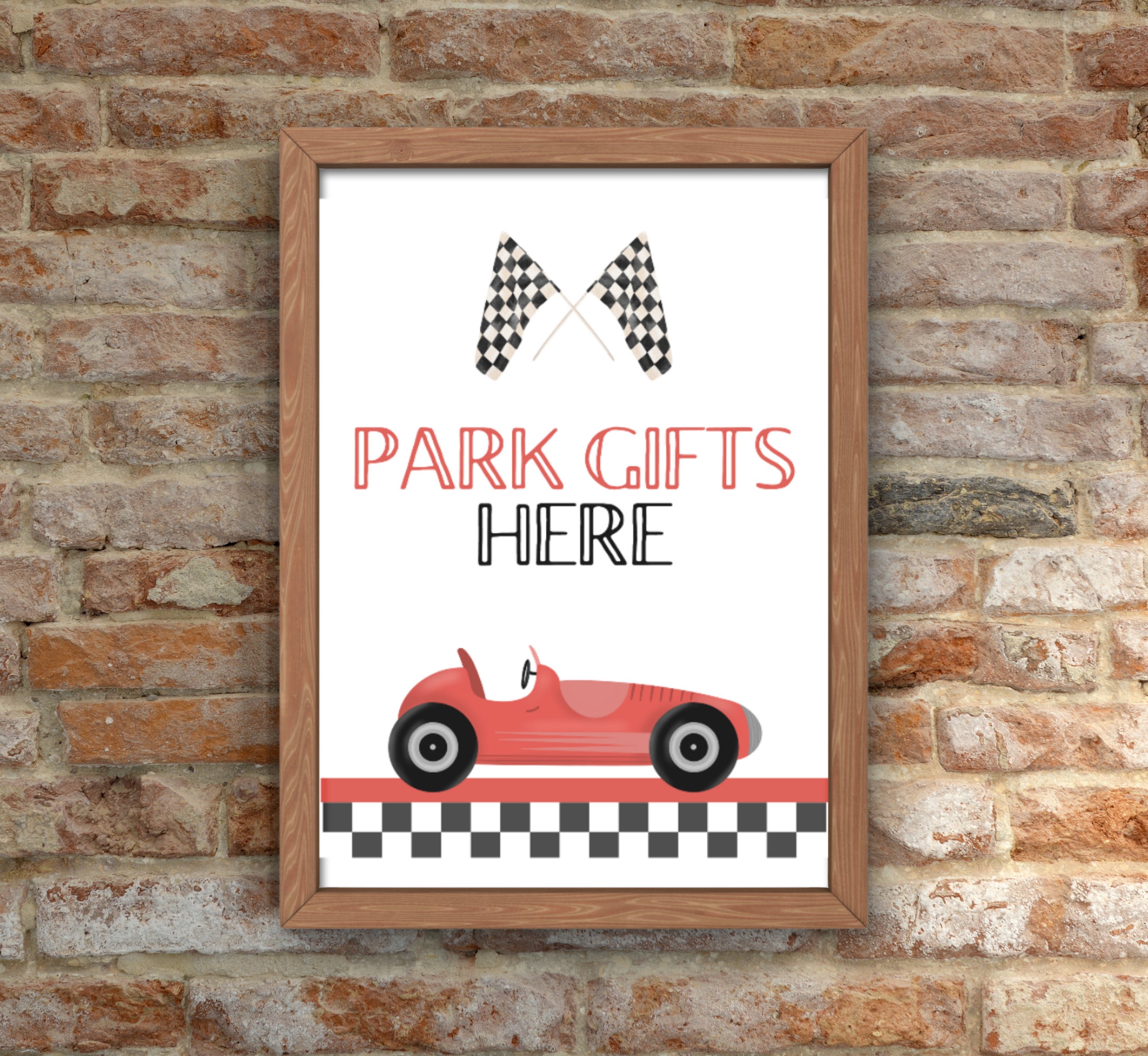 Editable Racing Party Signs Bundle, Race Cars Birthday Food Drink Signs ...