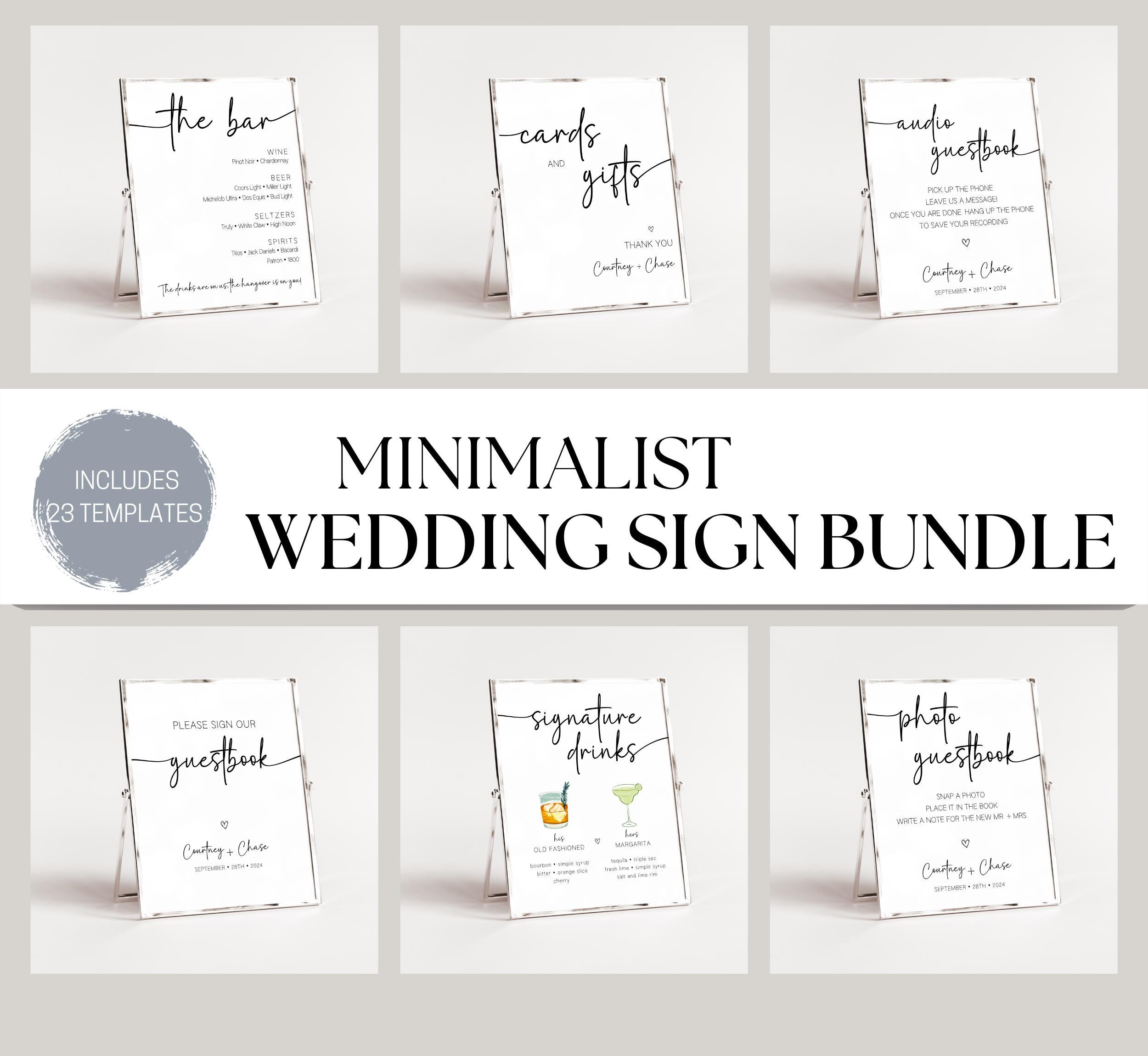 Telephone Guest Book Sign Template, Wedding Audio Guestbook, Leave Me A ...