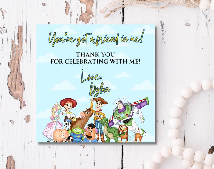 Toy Story - You've Got a Friend in Me Best Friends Keychains - Etsy