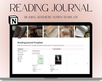 Notion Library Template Notion Reading Journal Template Book Tracker Reading Tracker Reading ...