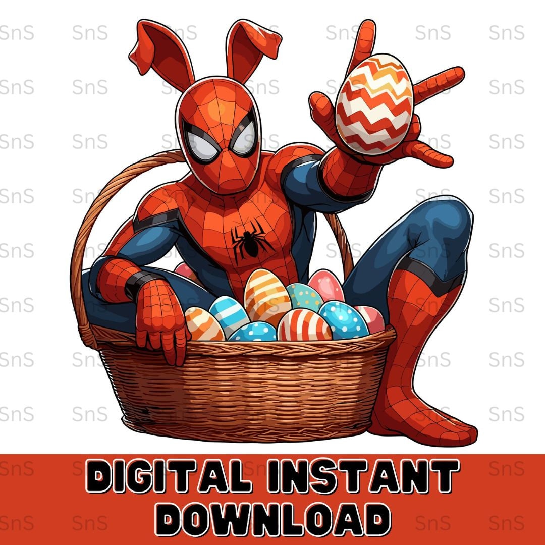 Easter Day Superhero Png, Hero Easter Png, Happy Easter Day Png, Funny ...