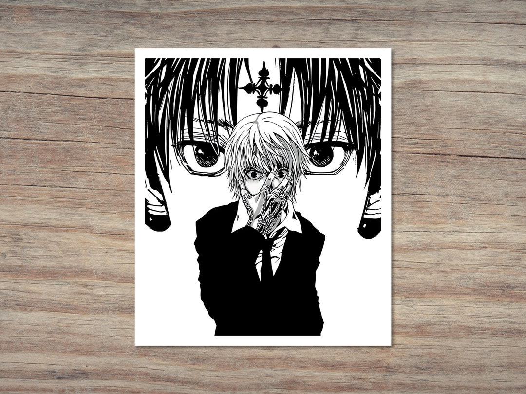 Hunter X Hunter Chrollo and Kurapika Anime Sticker - Etsy