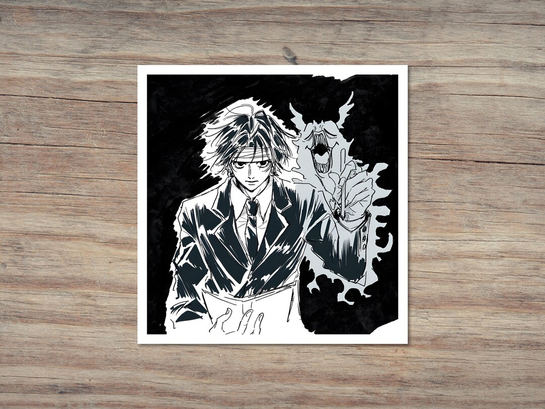 Hunter X Hunter Chrollo Lucilfer Anime Sticker - Etsy
