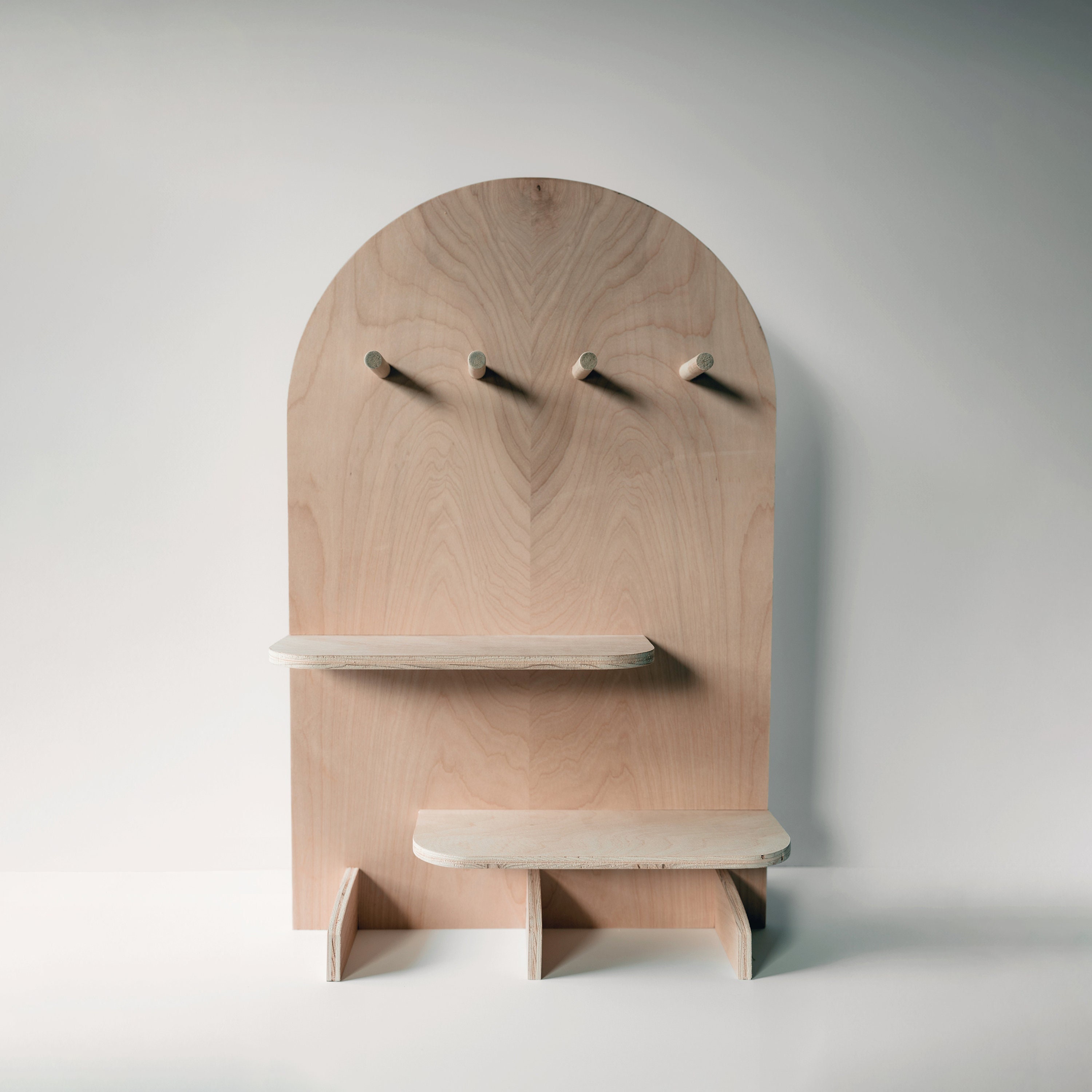 Large Modern Arch Display With Dowels Small Business Display - Etsy