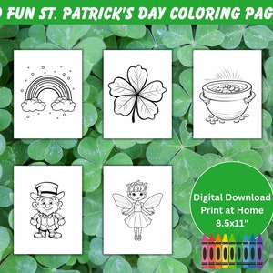 St. Patrick's Day Coloring Pages Fun St. Patrick's Day Coloring Pages ...