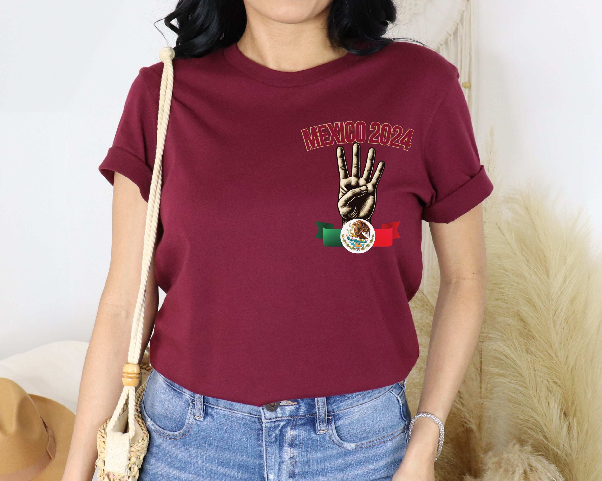 Claudia Sheinbaum, Mexican T-shirts, AMLOVER Gift, President of Mexico ...