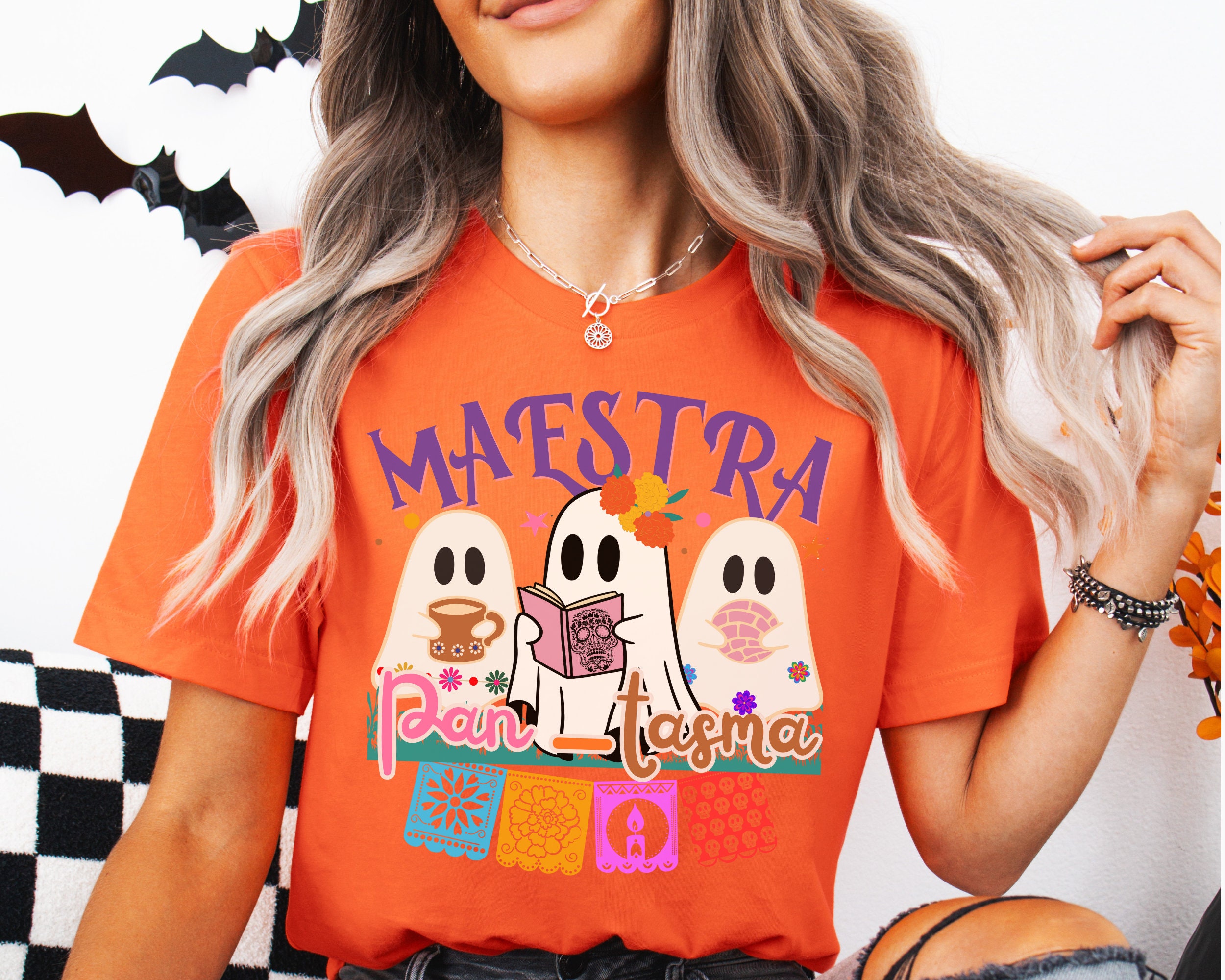 Maestra's Halloween, Cute Mexican Ghosts, Latin Halloween, Maestra's ...